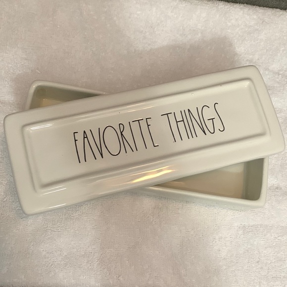 Rae Dunn | Other | Rae Dunn Favorite Things Ceramic Tricket Box | Poshmark